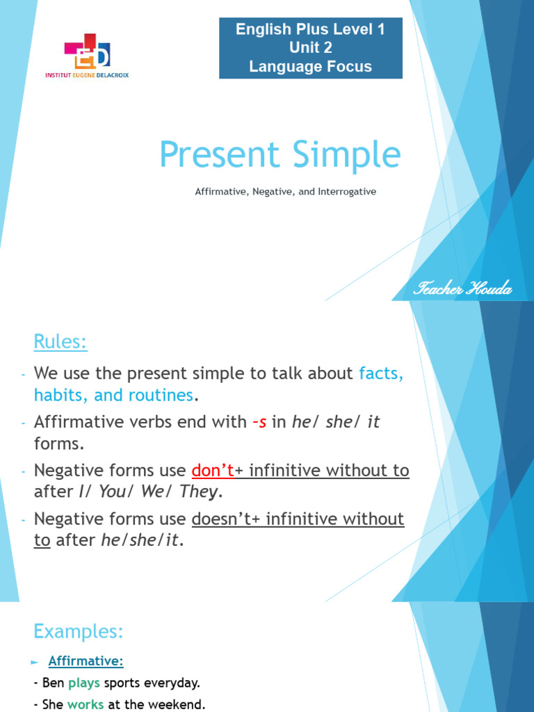 ELARRAUD1_1734010585230_Present Simple Lesson.pptx (1) | PDF