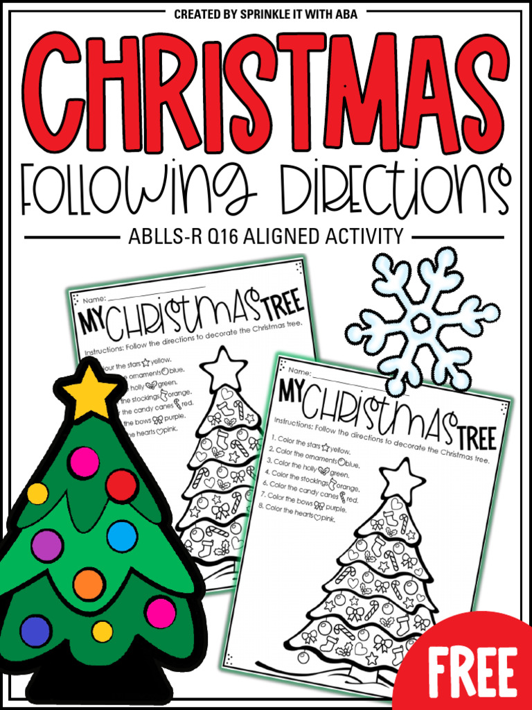 Following Directions: Ablls-R Q16 Aligned Activity | PDF