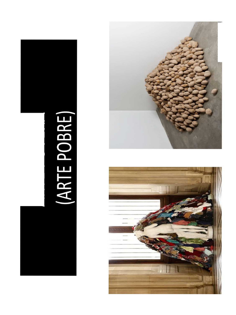 ARTE POVERA Slides | PDF | Movements | Style