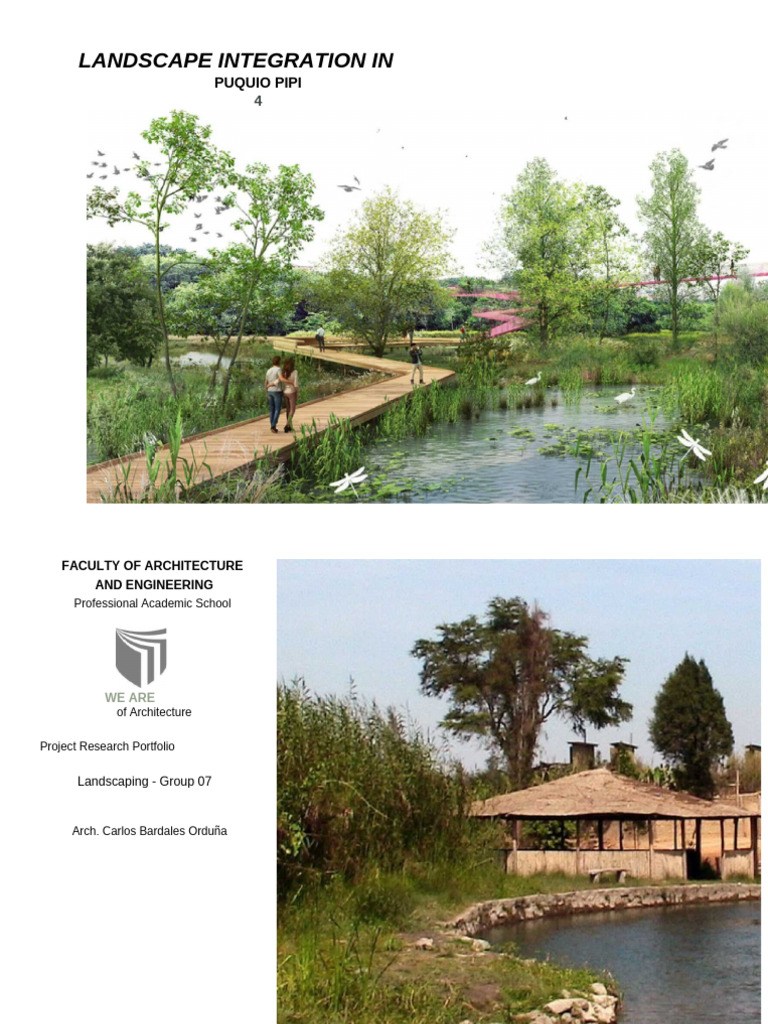 LANDSCAPE INTEGRATION IN PUQUIO PIPI | PDF | Landscape | Natural ...
