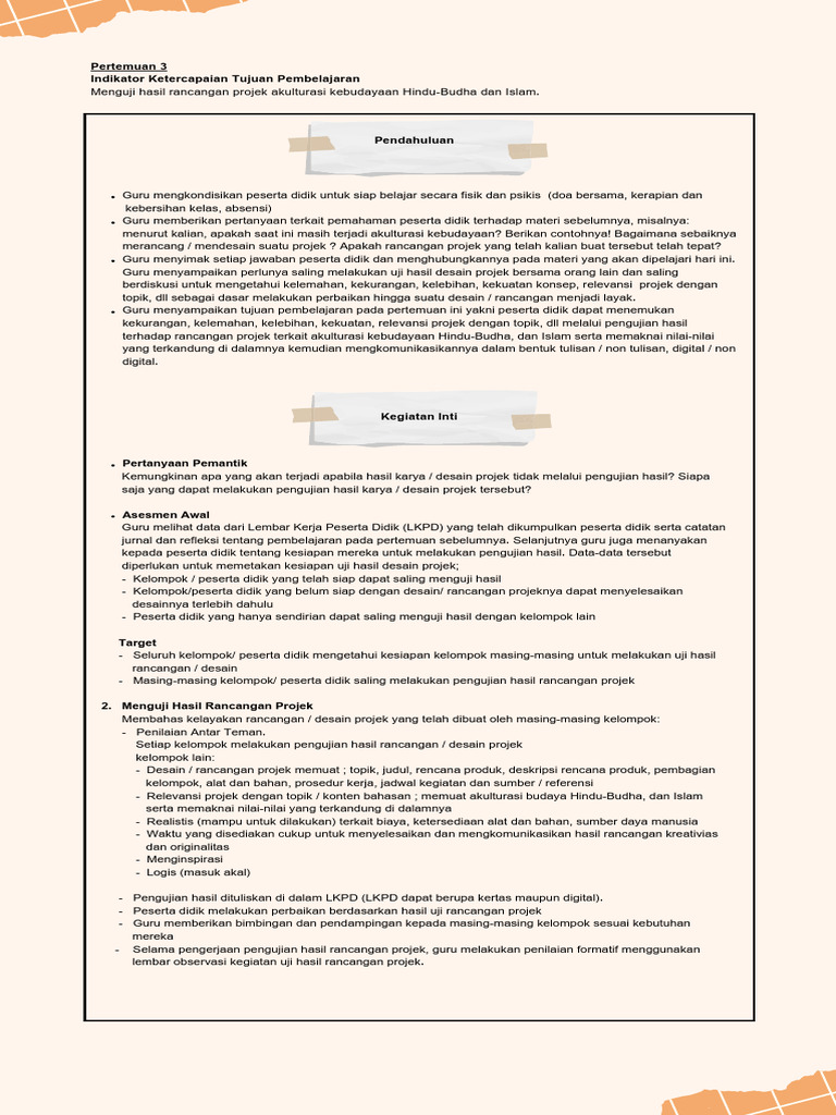 1797 Modul Ajar Sejarah Tp-8 Pertemuan 3 - Yulii Ani | PDF