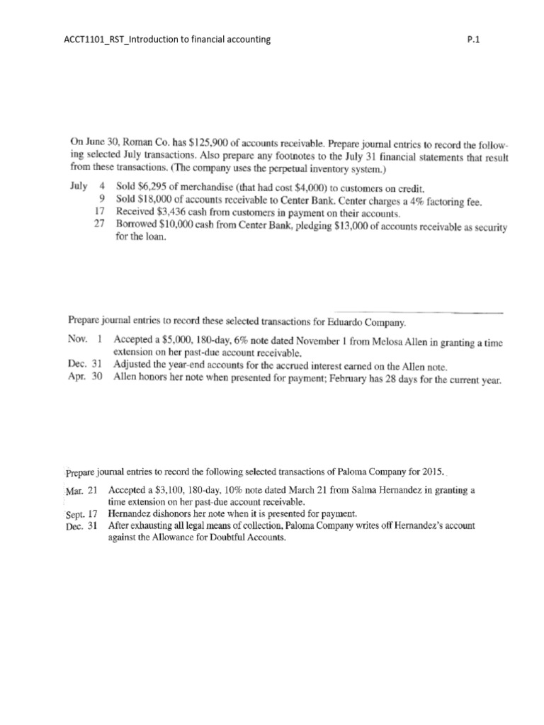 Ch9 Discussion and Assignment Questions | PDF