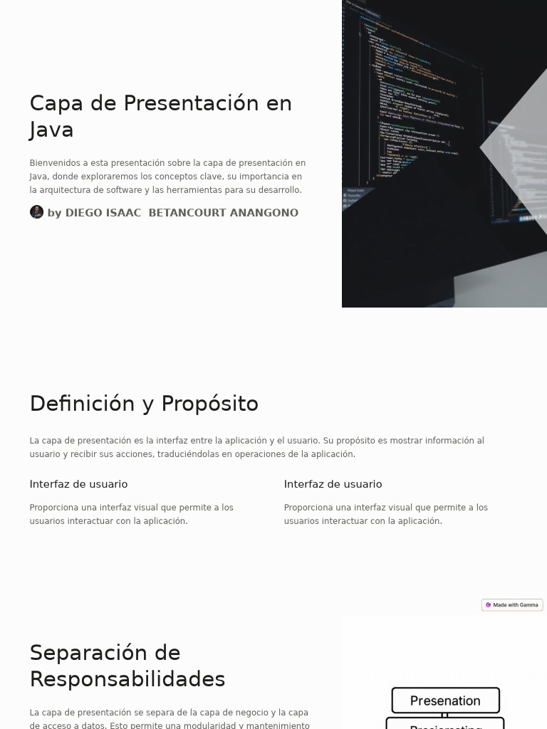 Capa de Presentación Java: Claves y Herramientas | PDF | Modelo – Vista – Controlador | Java ...