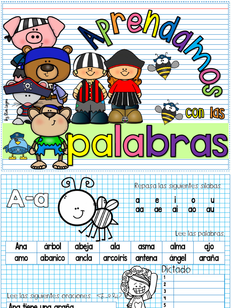 Dictados y Sílabas para Aprender a Leer | PDF