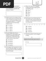 Topic 4 - Assessment Form A - Answer Key | PDF | Mathematical Relations ...