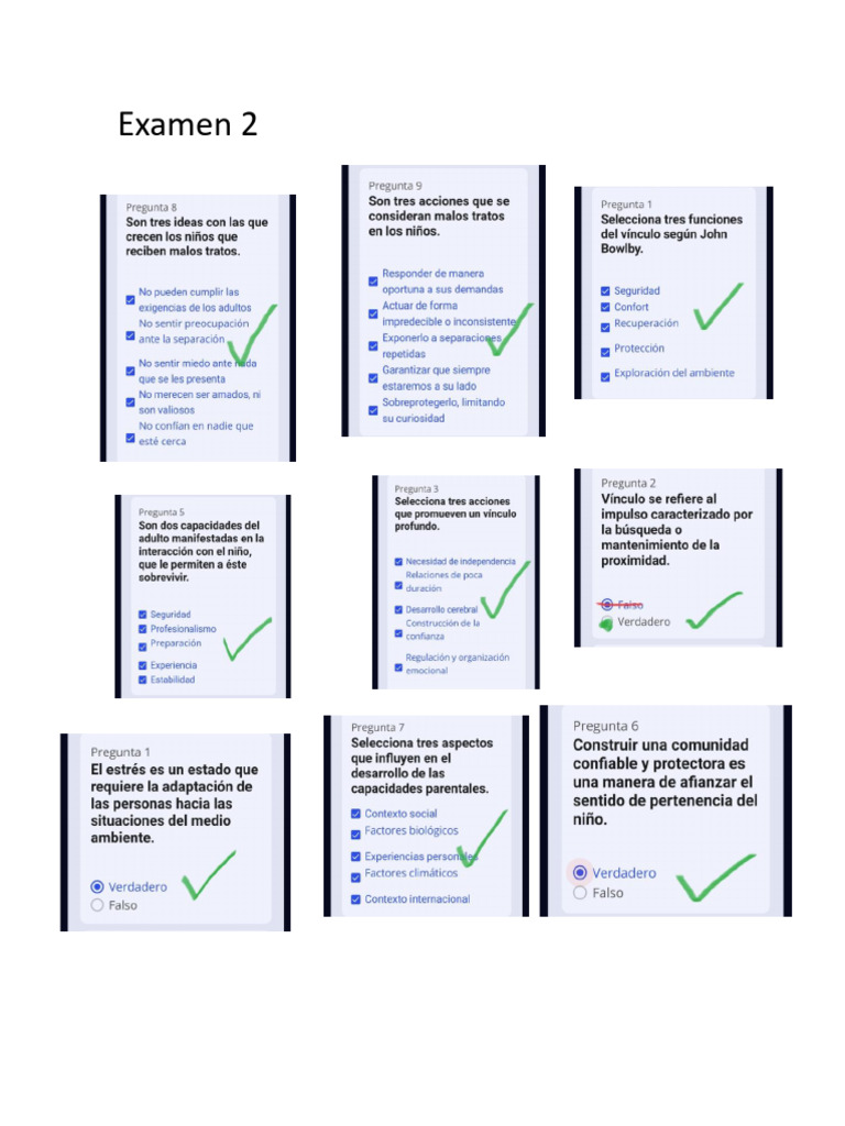 Examen 2 Curso Crecer Juntos Carlos Slim | PDF