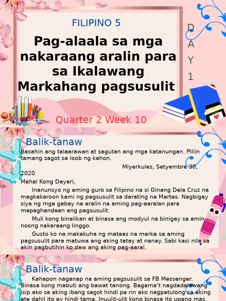 Filipino 5 Q2 W10 | PDF