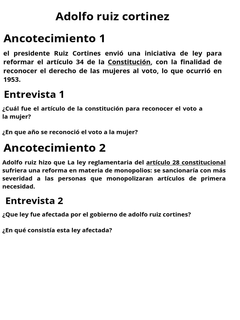 Adolfo Ruiz Cortinez | PDF