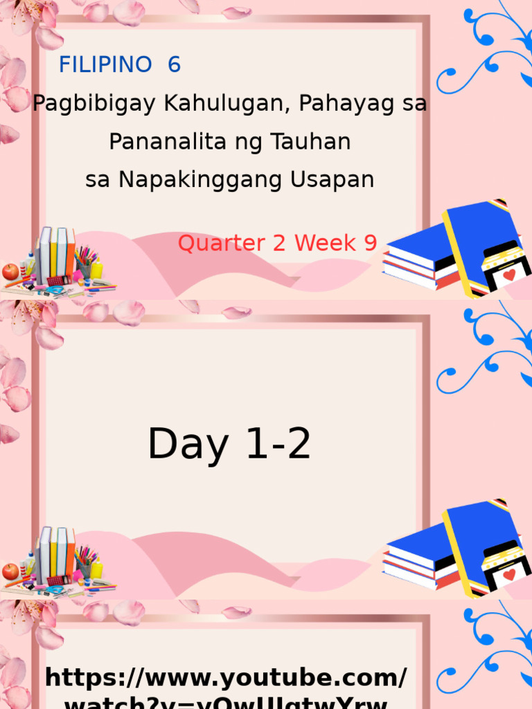 GR6 Fil. WK9 Q2 | PDF