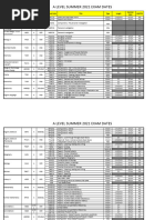 A-level-Timetable-Summer-2025-v2 | PDF | Qualifications | Science