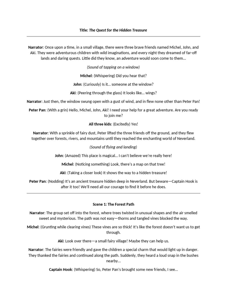 Peter Pan - New | PDF | Peter Pan | Neverland