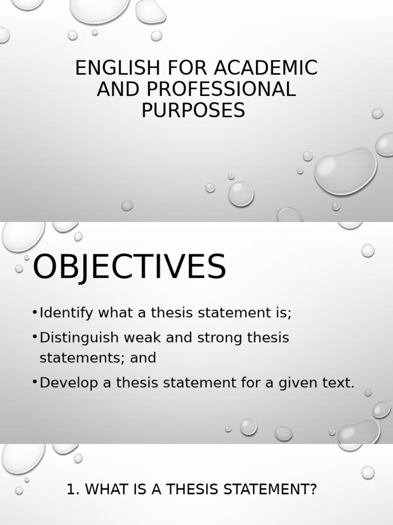 Module 4 Thesis Statement... | PDF | Thesis
