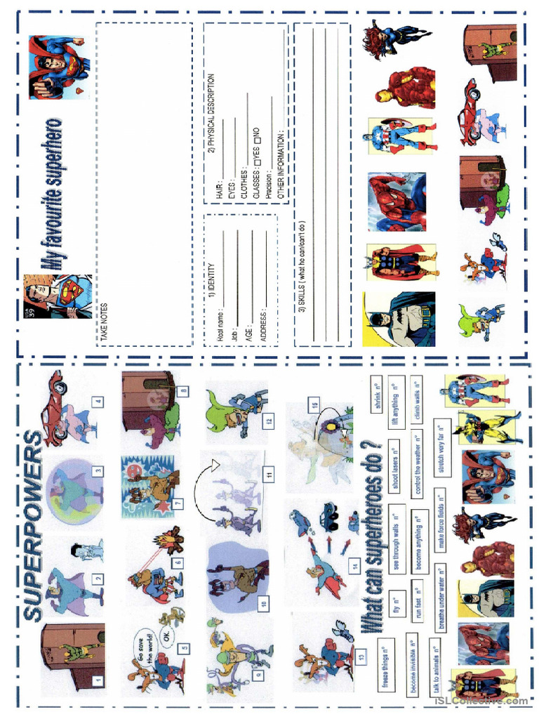 Superheroes and Superpowers | PDF