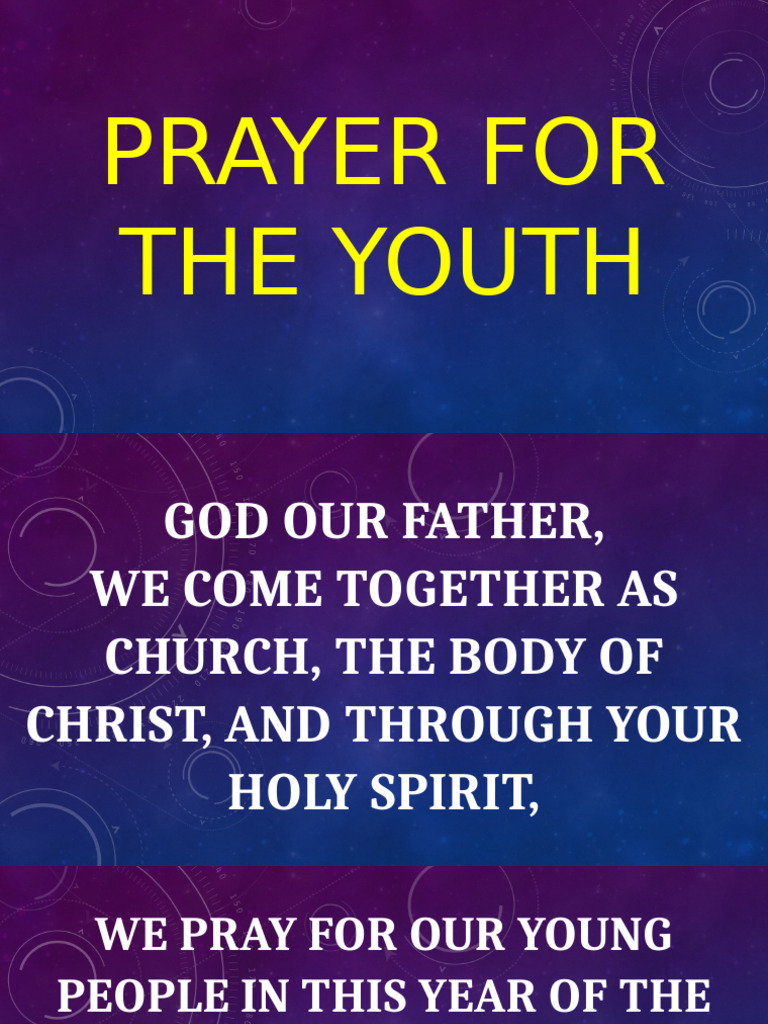 Prayer for Youth Empowerment | PDF
