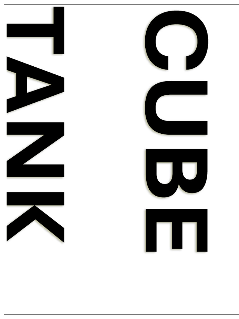 Cube Tank | PDF
