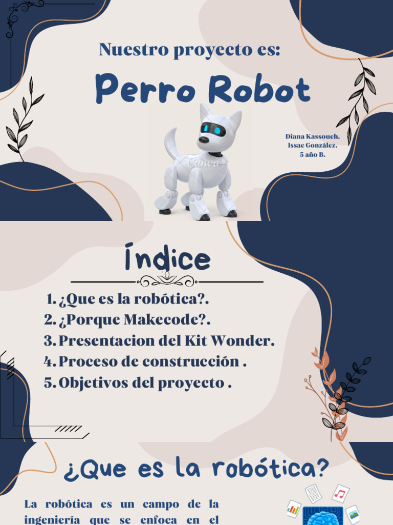 Perro Robot - 20241212 - 224722 - 0000 | PDF | Robot | Robótica