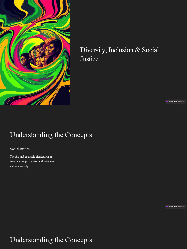 Diversity and Social Justice Insights | PDF | Diversity (Business ...