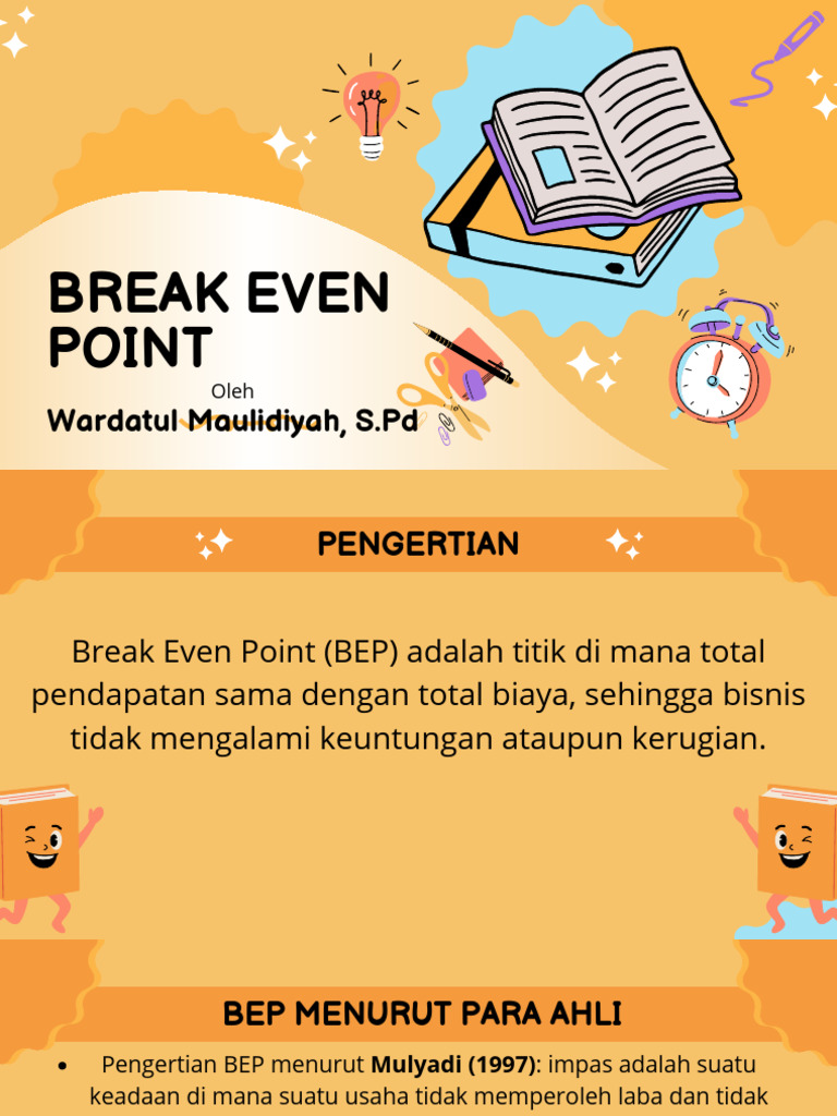BEP(Break Even Point) | PDF