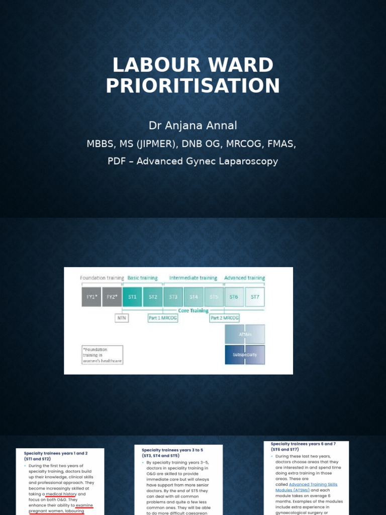 Labour Ward Prioritization Guide | PDF | Childbirth | Human Pregnancy
