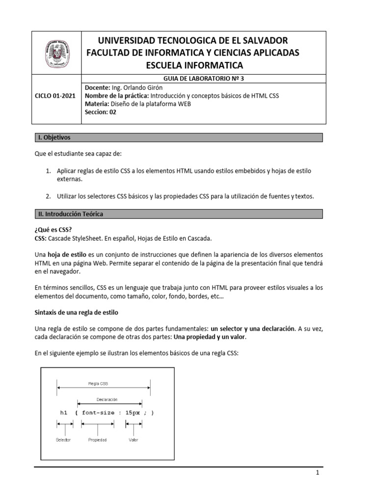 Guia-3 UTEC | PDF | HTML | Programación de computadoras