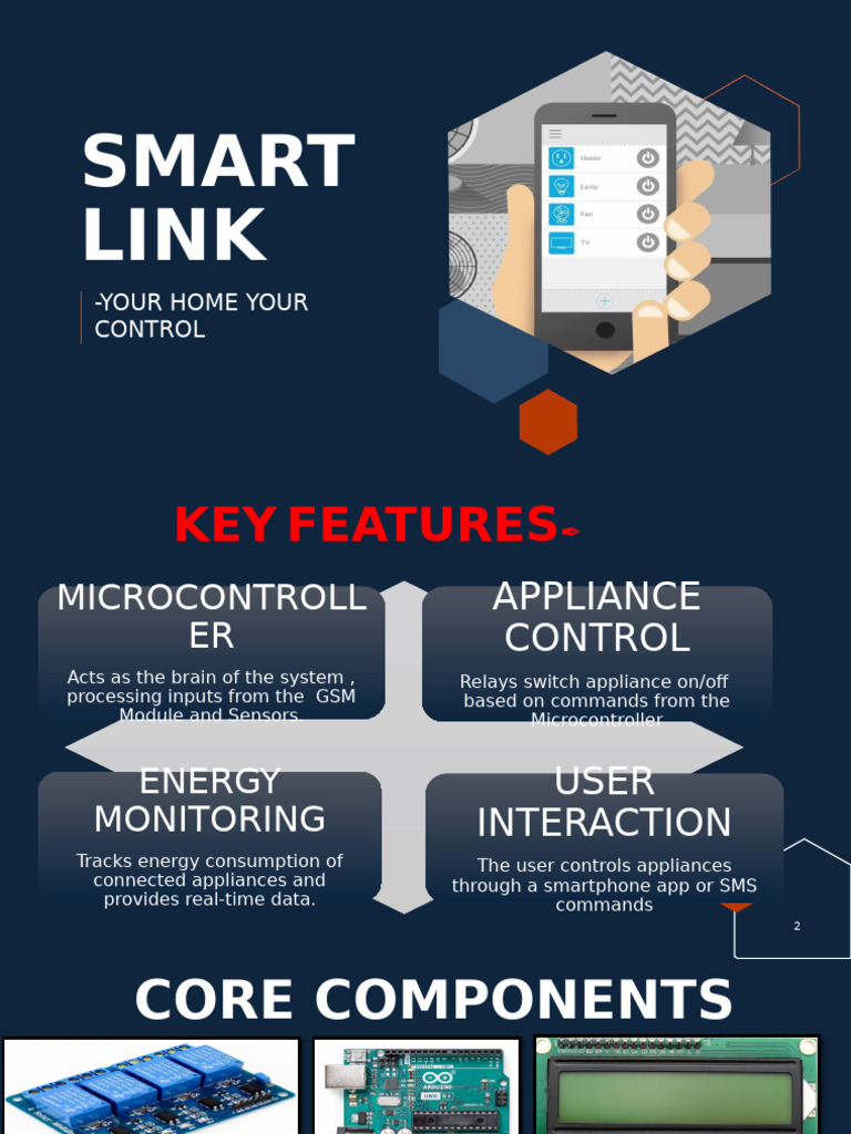 Smart Link: Home Appliance Control System | PDF