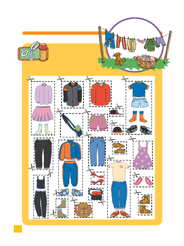 Kids' Interactive Wardrobe Craft | PDF
