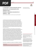 METAS DE GLUCEMIA SEGUN ADA 2025 | PDF | Diabetes | Hipoglucemia