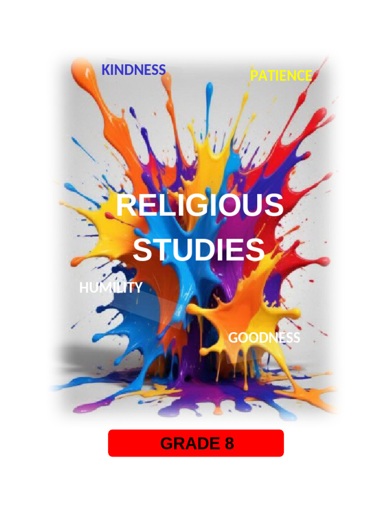 Grade 8 Religious Studies Overview | PDF | Jesus | Adam