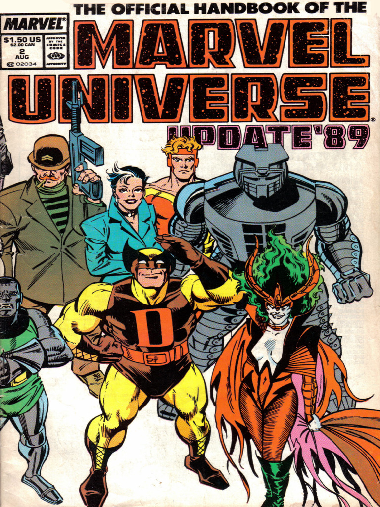 Official Handbook Marvel Universe 89 Update v2 | PDF