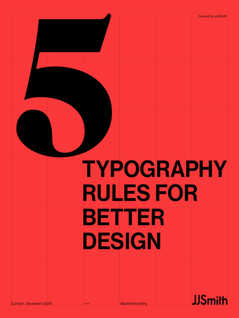 5 Fonts Rule 1735553380 | PDF | Typefaces | Graphic Design