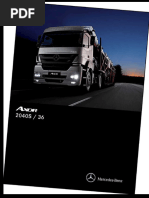 Axor 2628 | PDF | Truck | Brake