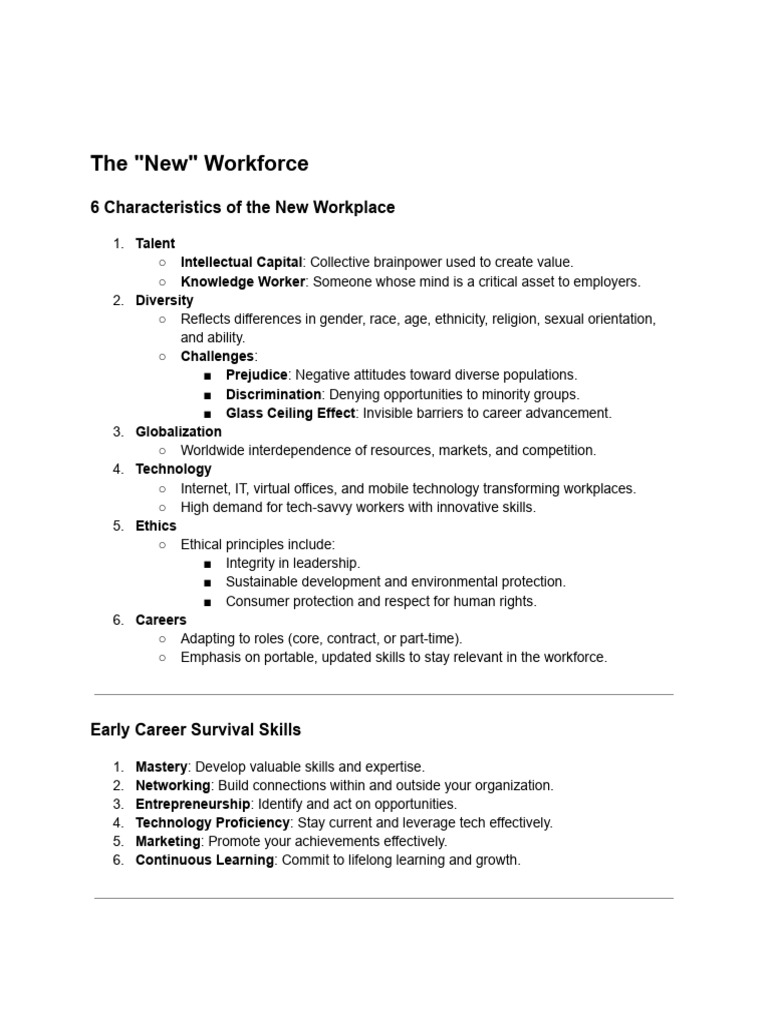BOH 4M Exam Notes Unit 1-4 | PDF | Leadership | System