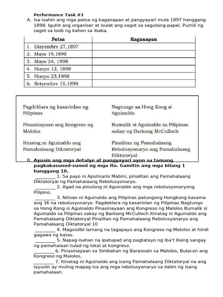 Performance Task 3 AP 6 | PDF
