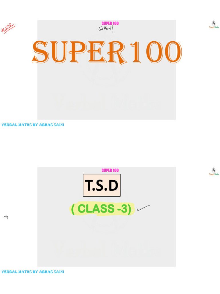232.TSD CLASS-3 QA by @TgLokii | PDF