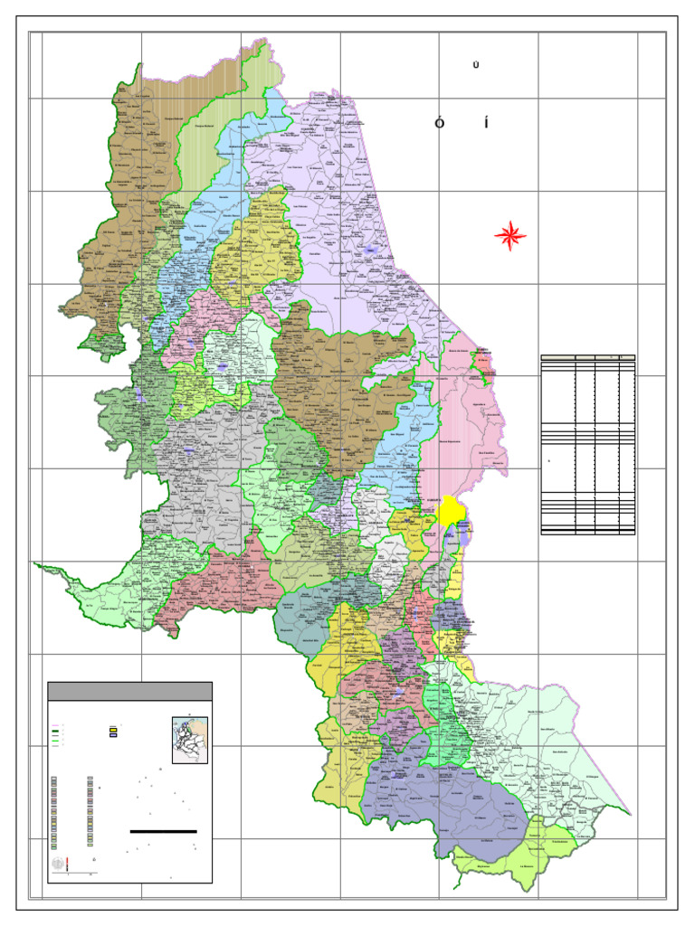 Mapa Veredal Denor | PDF