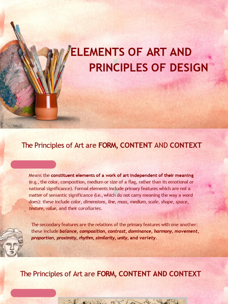 Art Elements and Design Principles Guide | PDF | Composition (Visual Arts)