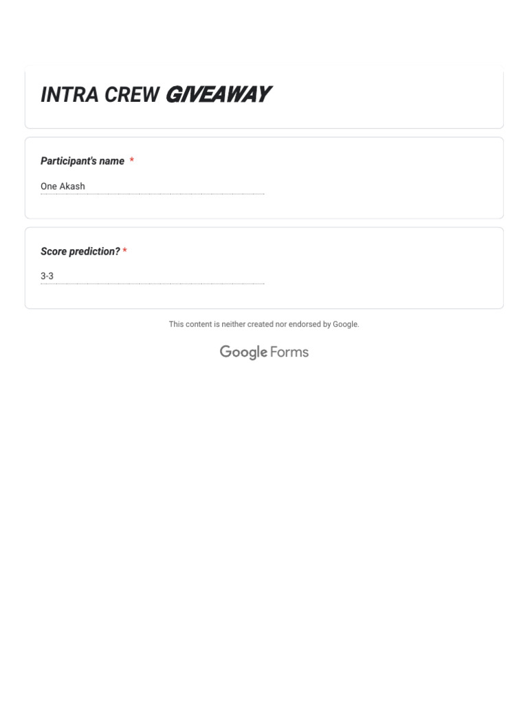 Intra Crew ???????? | PDF