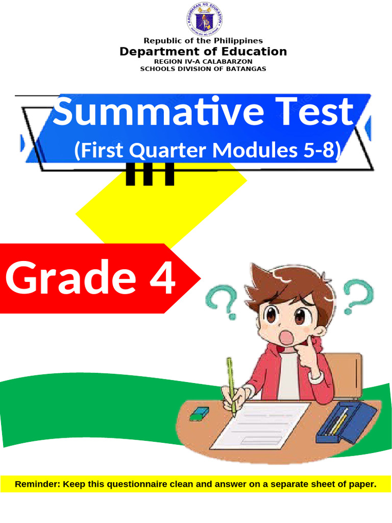 2nd-summative-test-first-quarter | PDF