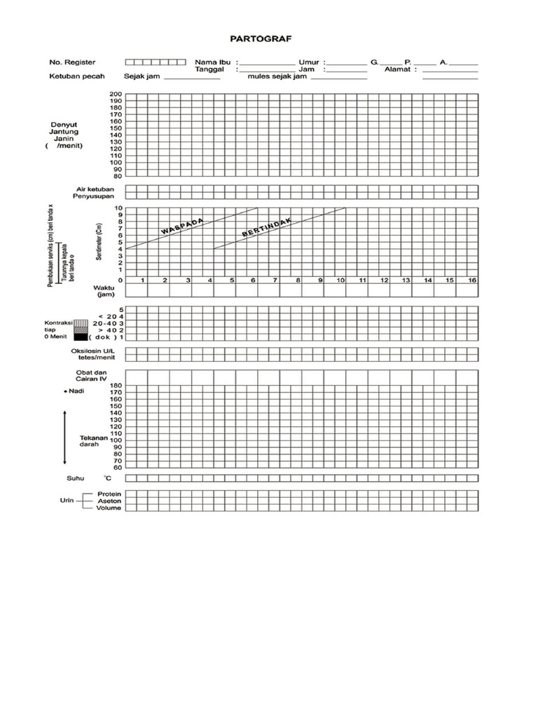 Partograf | PDF