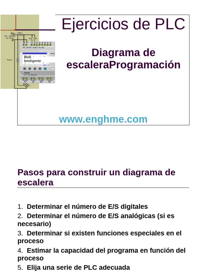 Ejercicios de PLC | PDF | Cambiar