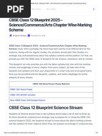 CBSE Class 10 Blueprint 2025 - Chapter Wise Marking Scheme NCERT | PDF ...