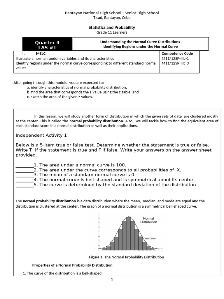Understanding Normal Distribution | PDF | Normal Distribution | Mode (Statistics)