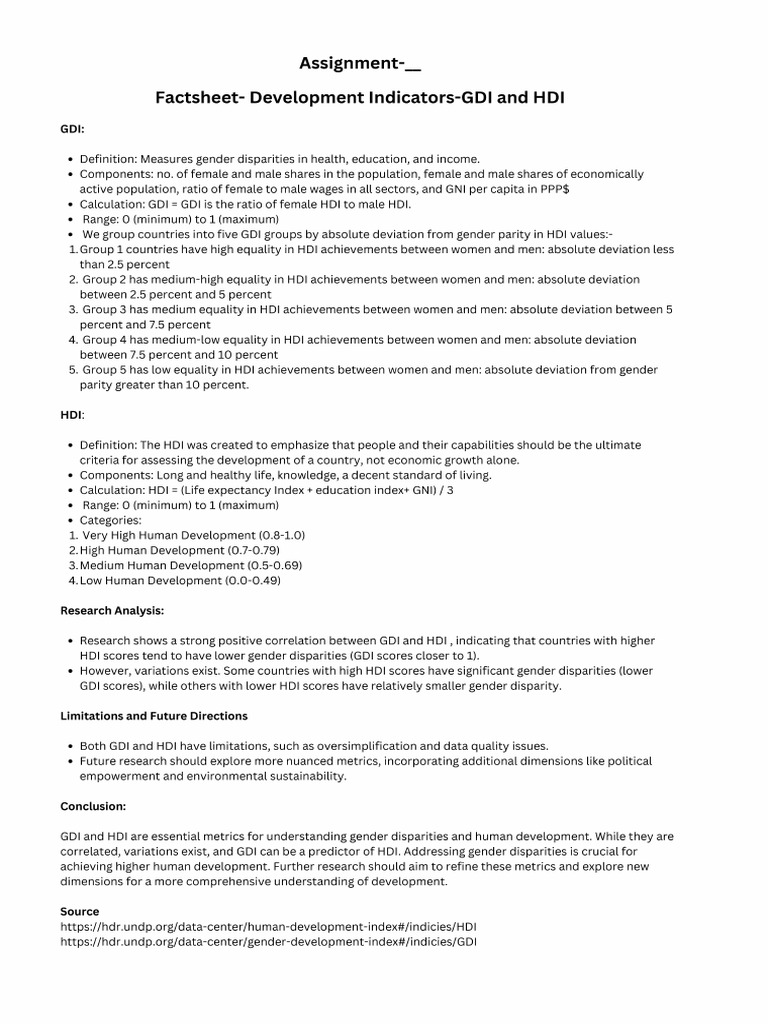 Factsheet 2 GDI, HDI - 20241203 - 103207 - 0000 | PDF