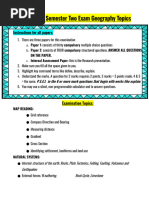 CSEC Geography Syllabus Overview 2025 | PDF | Erosion | Climate Change