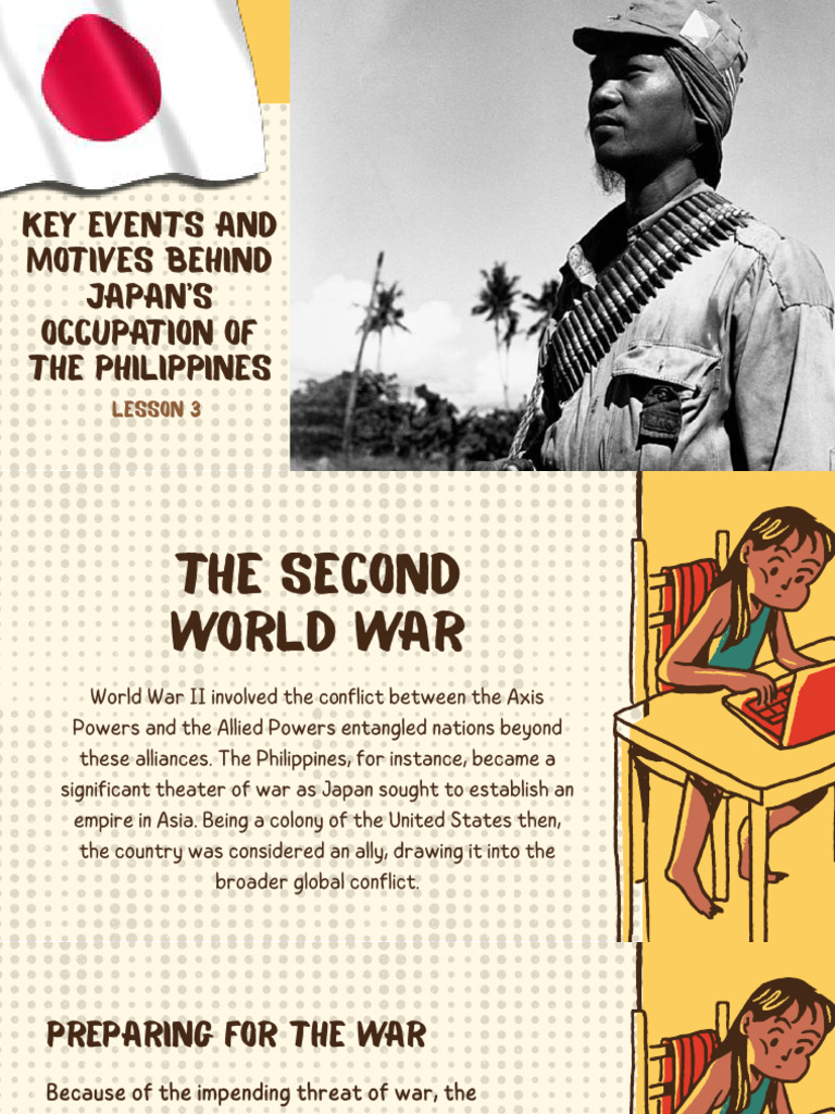 Lesson 3 Key Events And Motives Behind Japan S Occupation Of The