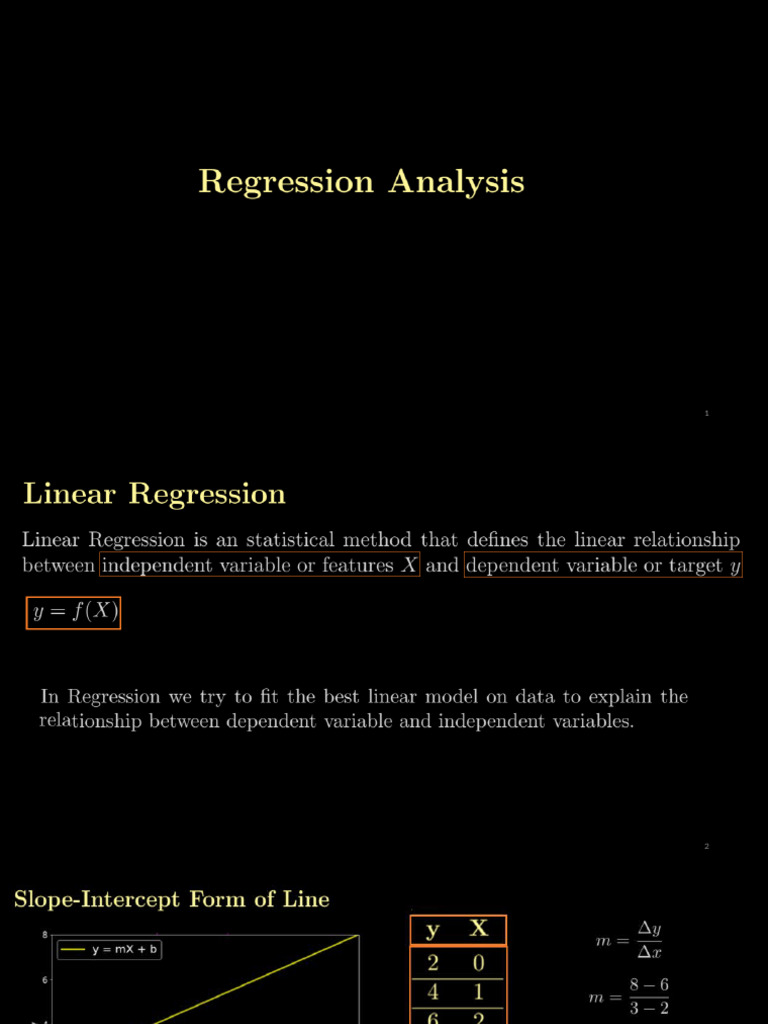 Fundamentals RegressionAnalysis | PDF