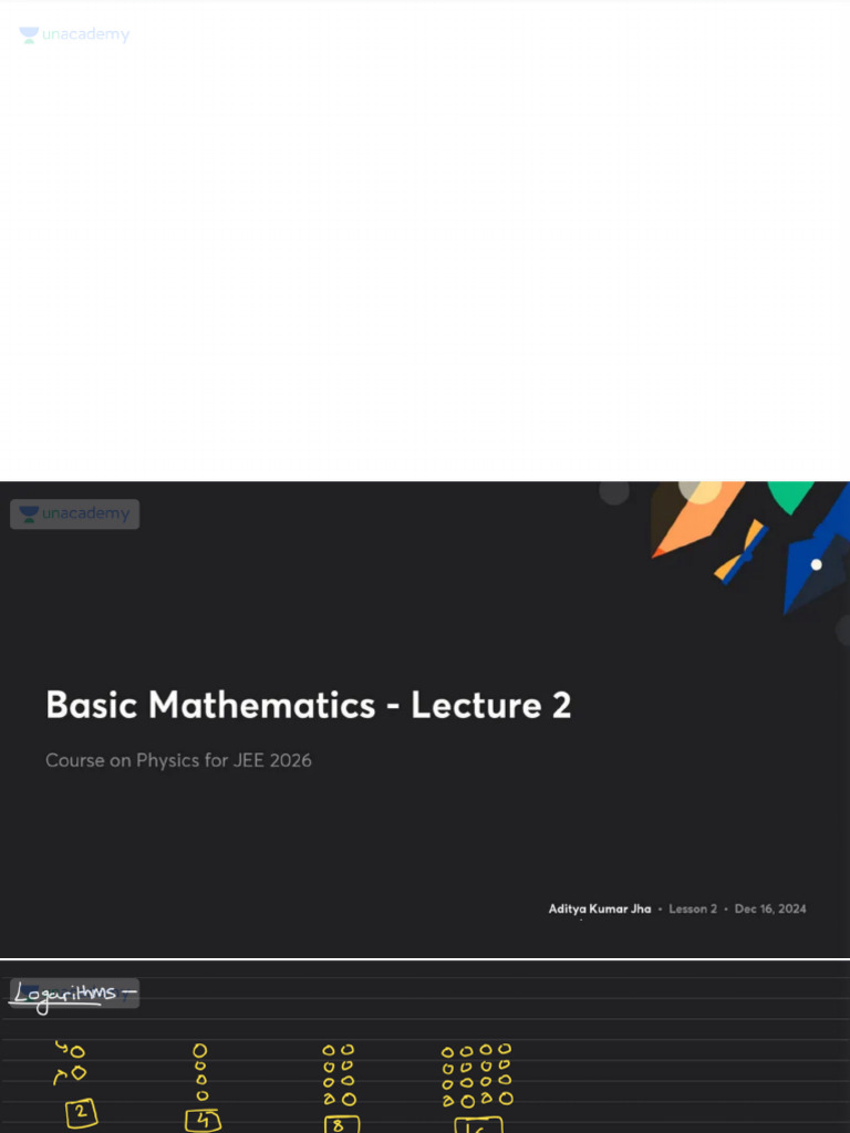 Basic Mathematics Lecture 2 With Anno | PDF