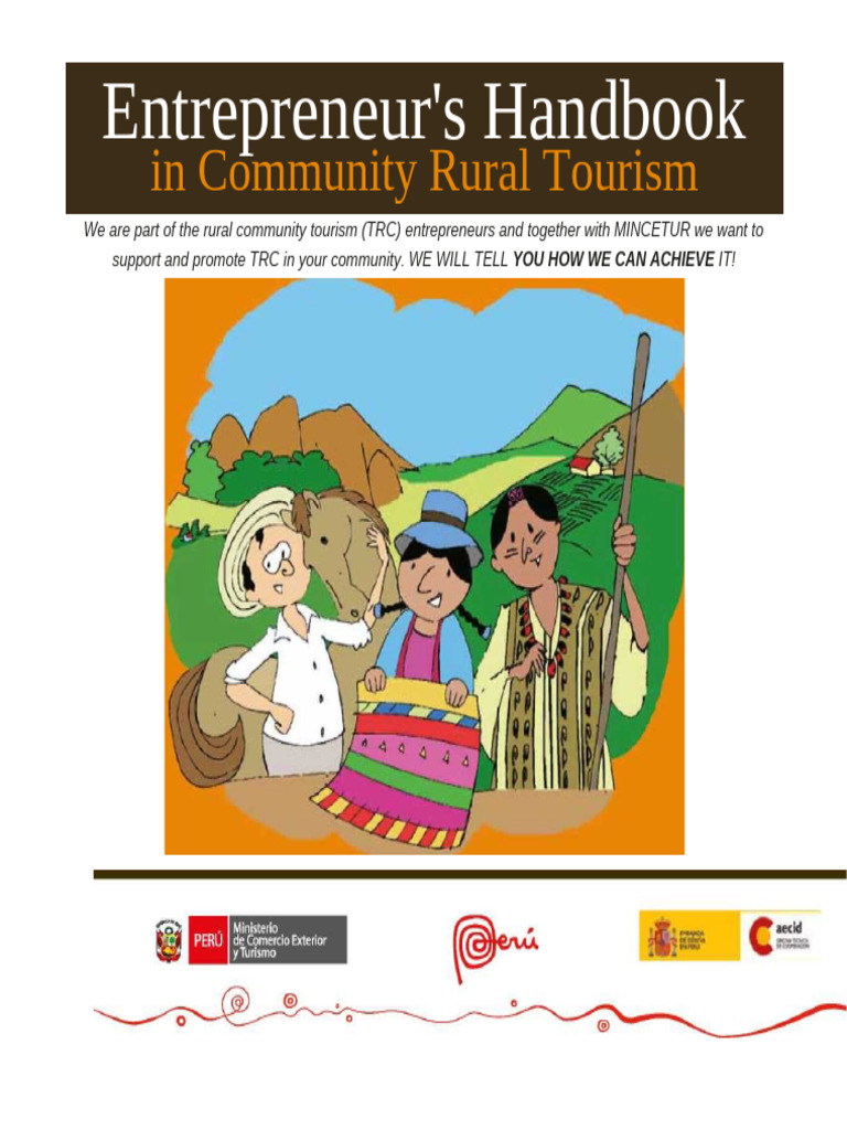 Manual of Community Rural Tourism PDF | PDF | Tourism | Entrepreneurship