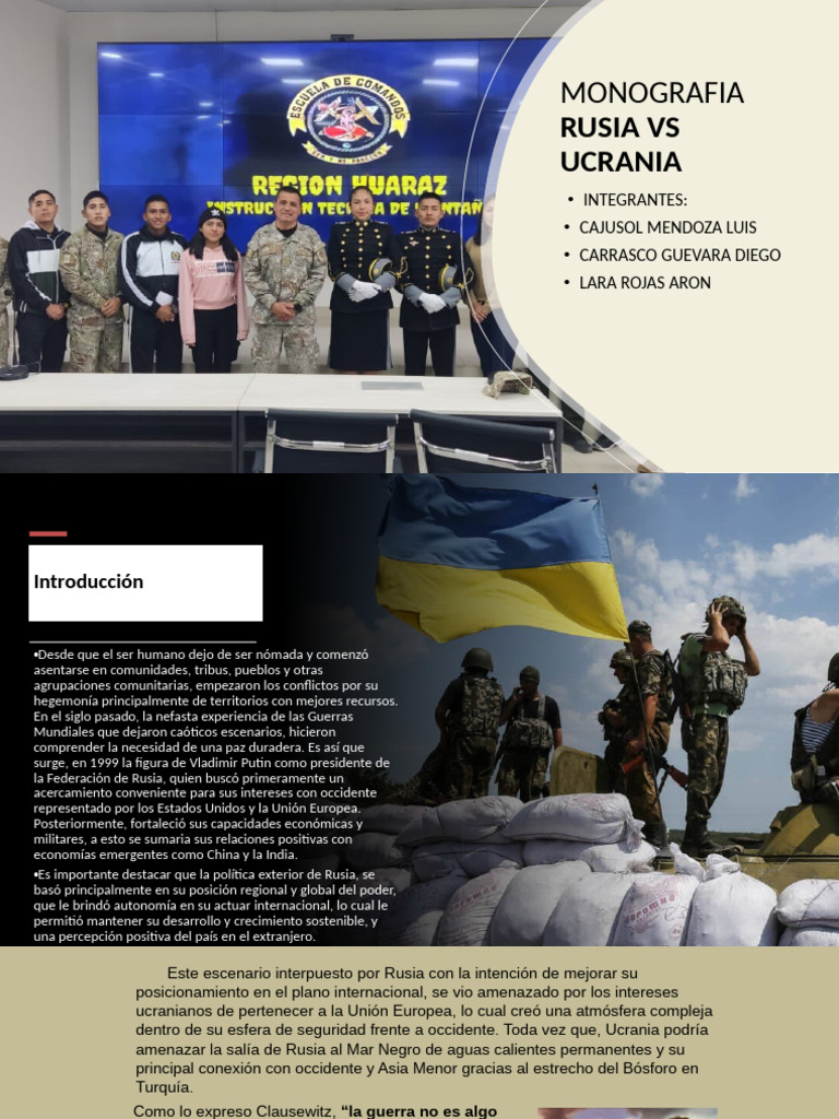 Guerra Rusia y Ucrania | PDF | Ucrania | Rusia