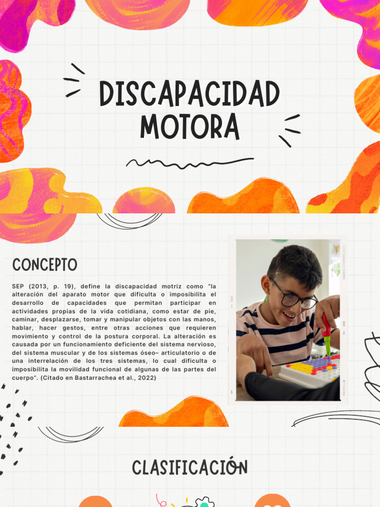 Discapacidad Motora | PDF | Hueso | Aprendizaje